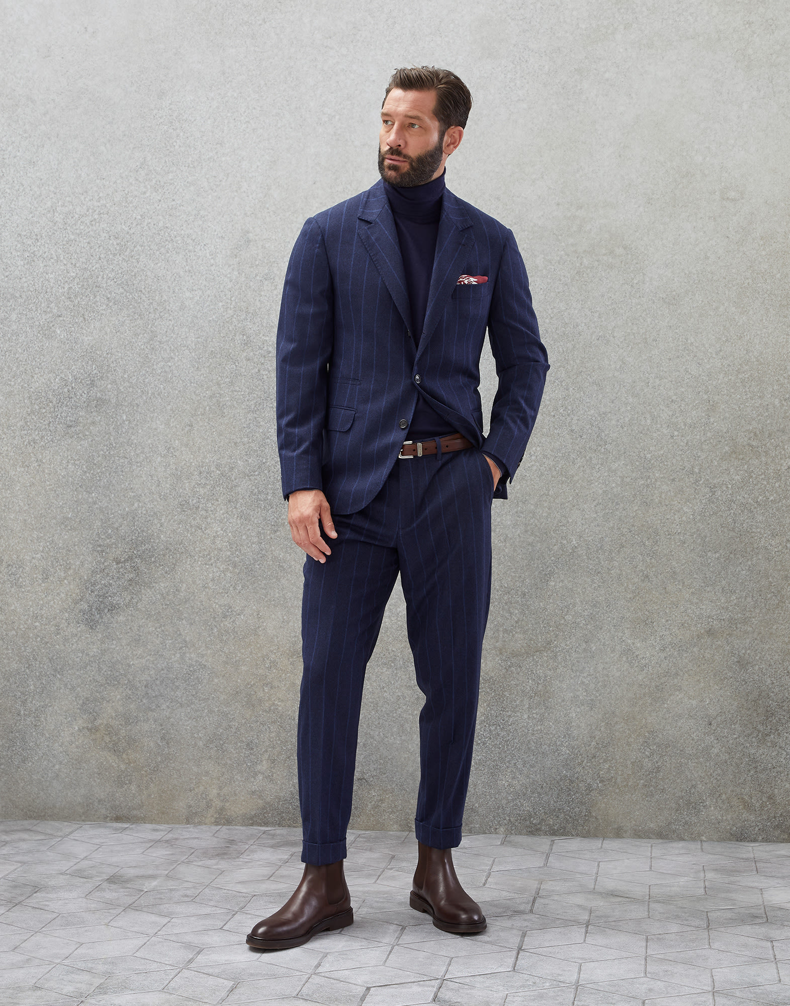 Trajes elegantes y combinados de hombre | Brunello Cucinelli