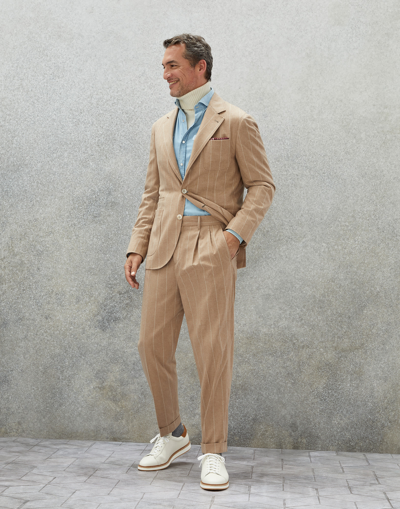 Men's elegant suits | Brunello Cucinelli