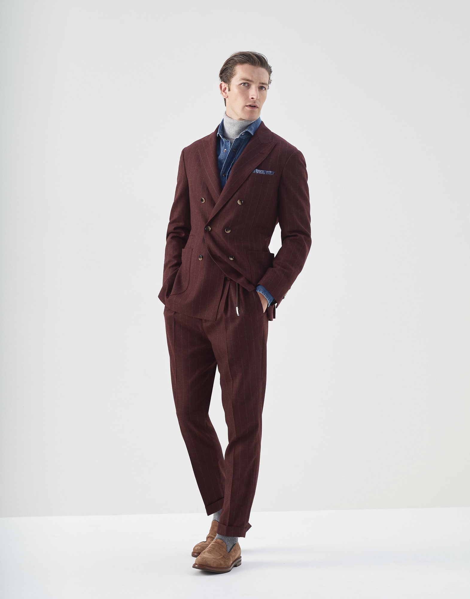 Trajes elegantes y combinados de hombre | Brunello Cucinelli