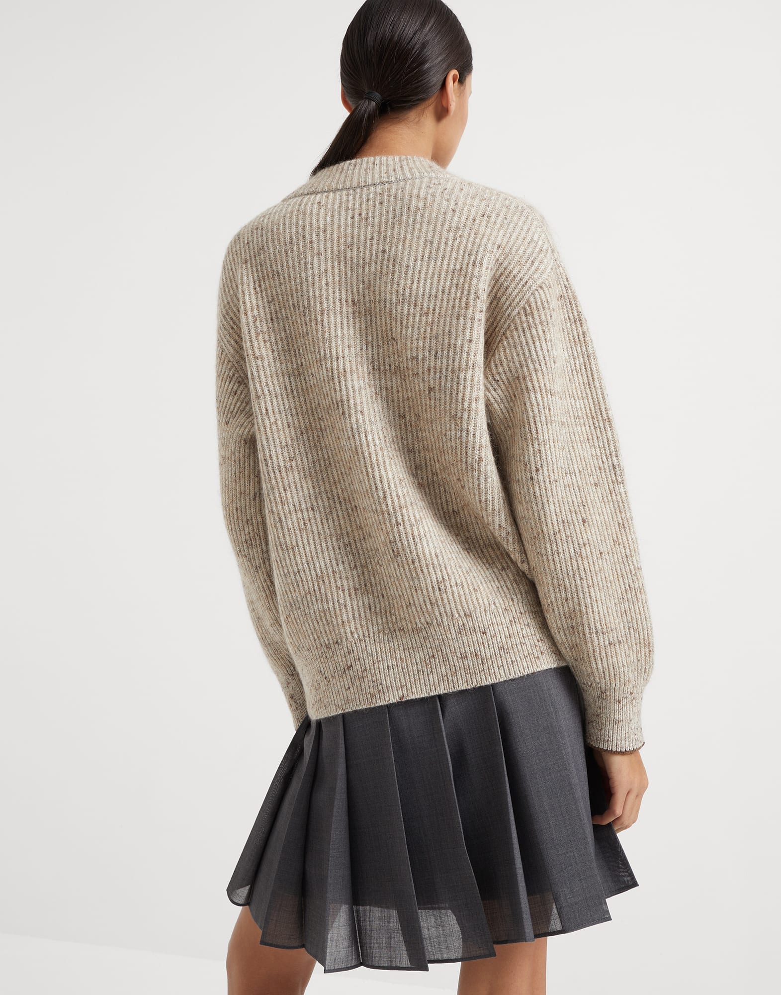 Knop sweater (242MOL591102CLT51) for Woman | Brunello Cucinelli