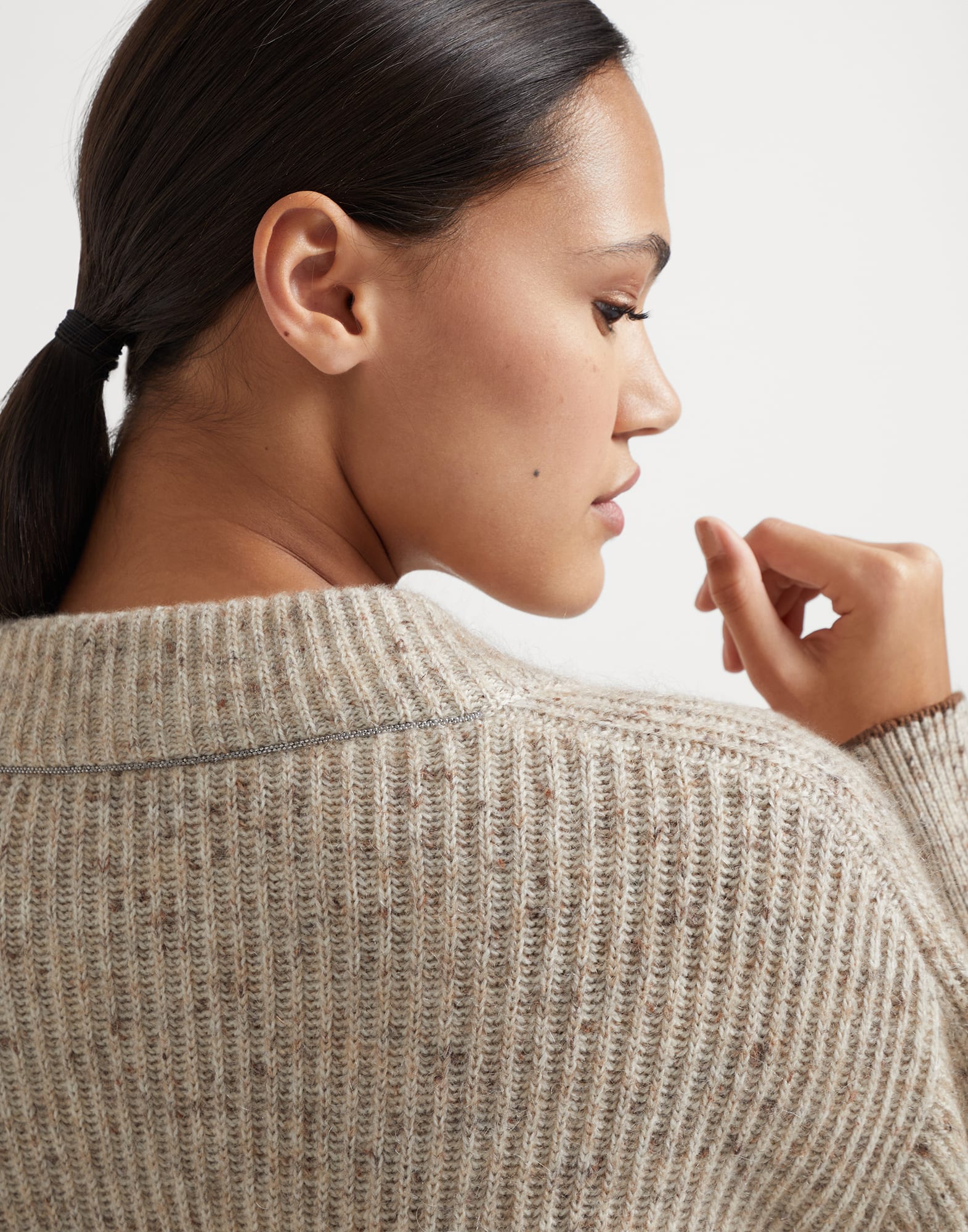 Knop sweater (242MOL591102CLT51) for Woman | Brunello Cucinelli