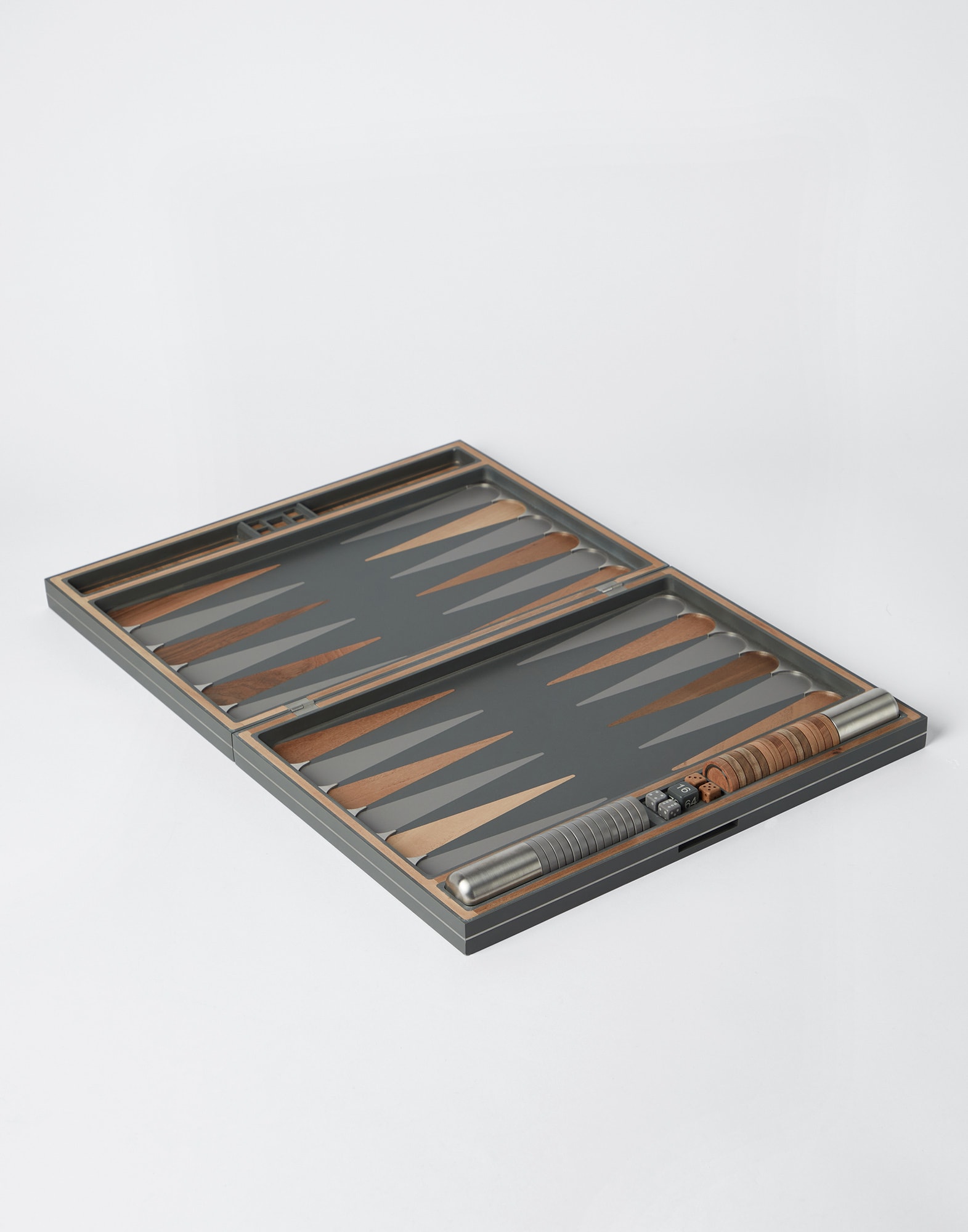 Backgammon set (242MLWOGAM720CSET1) for Lifestyle | Brunello Cucinelli