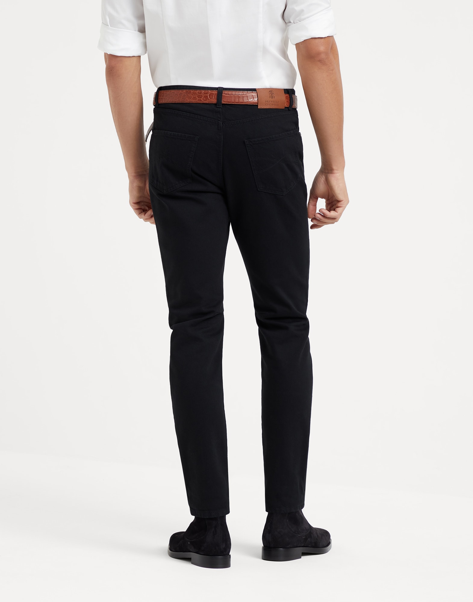 Leisure fit five-pocket trousers (242M262PX1290C7351) for Man ...