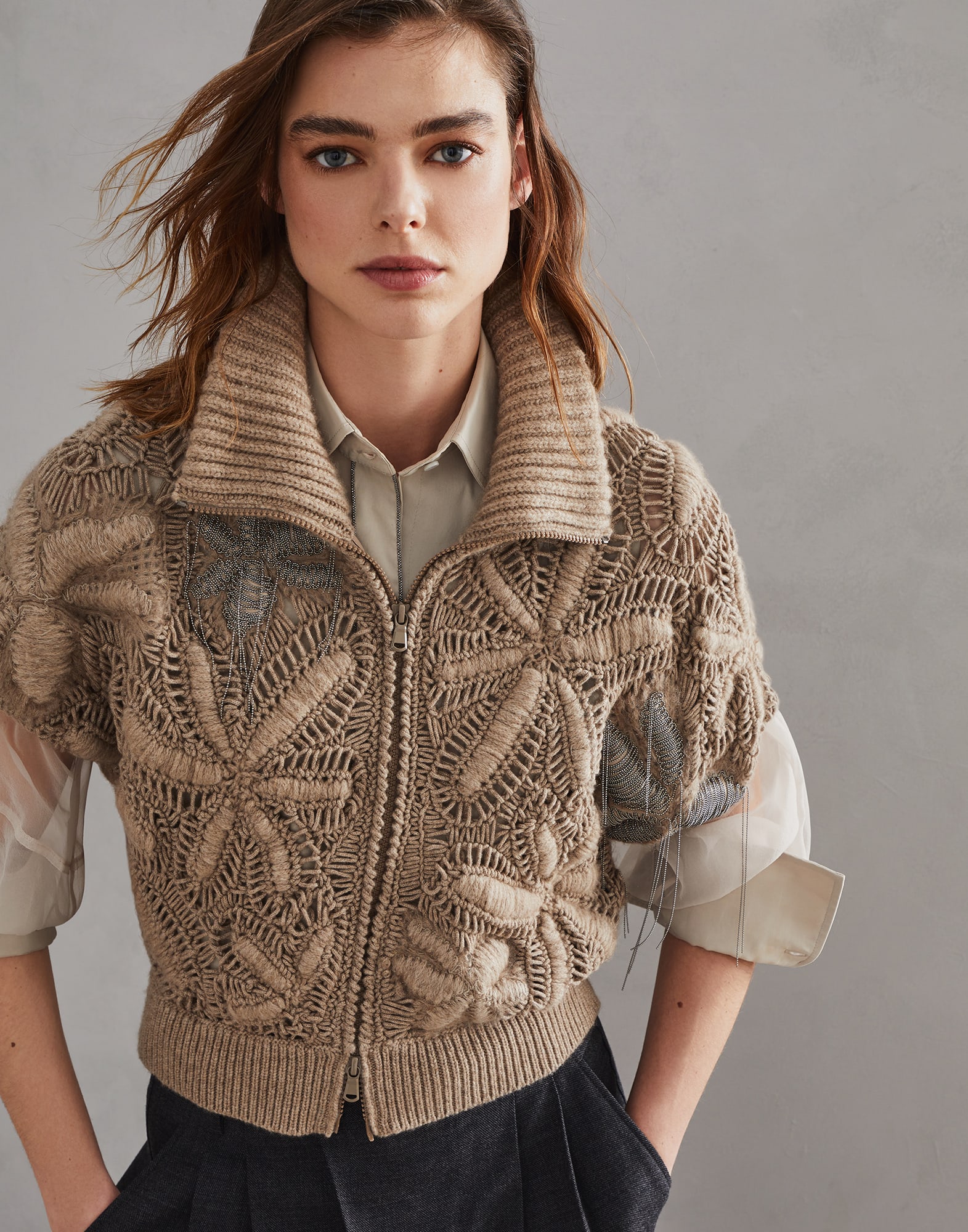 OPERA cardigan (242M52617906C077) for Woman | Brunello Cucinelli