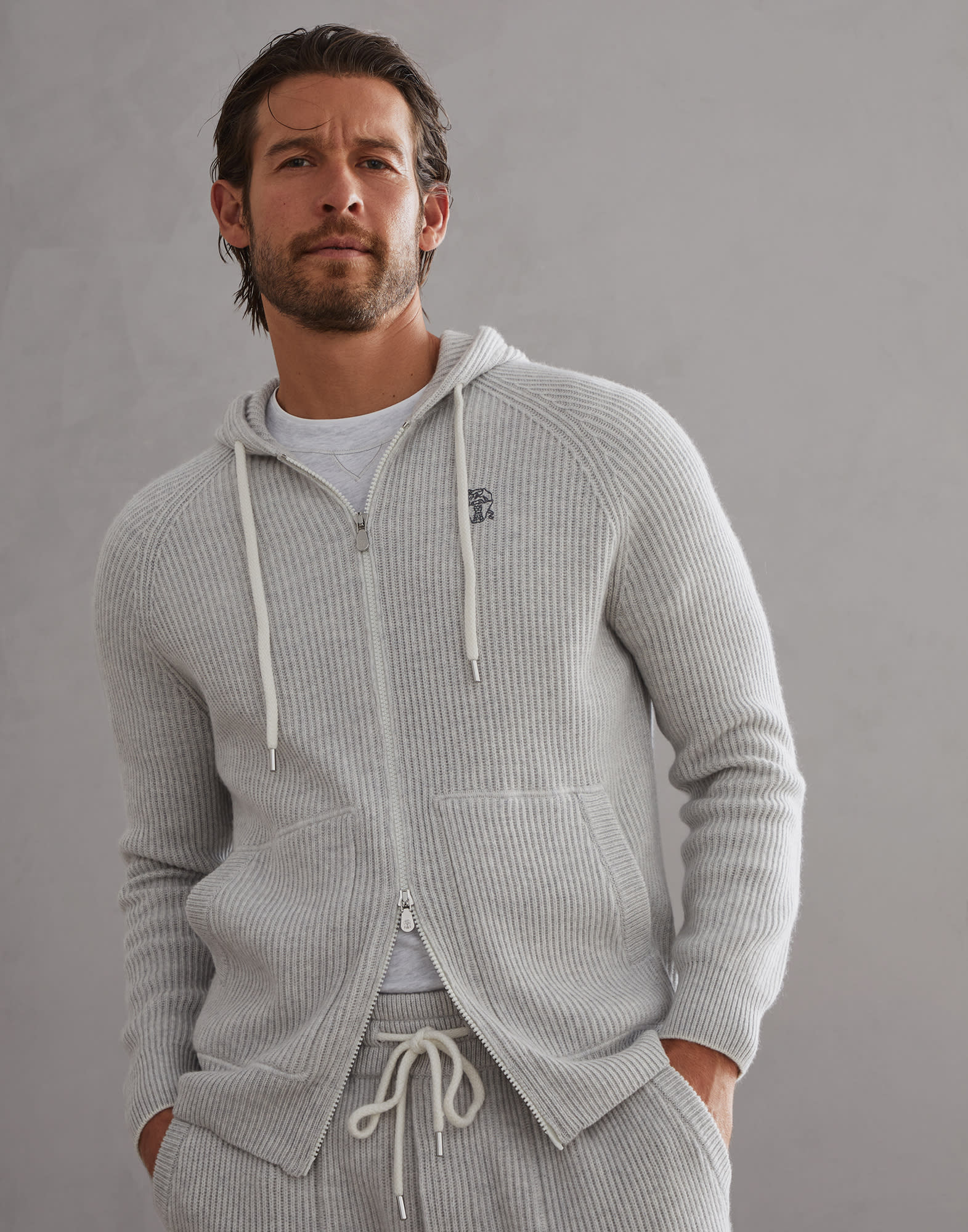 Knit sweatshirt (242M22704806GCI807) for Man | Brunello Cucinelli