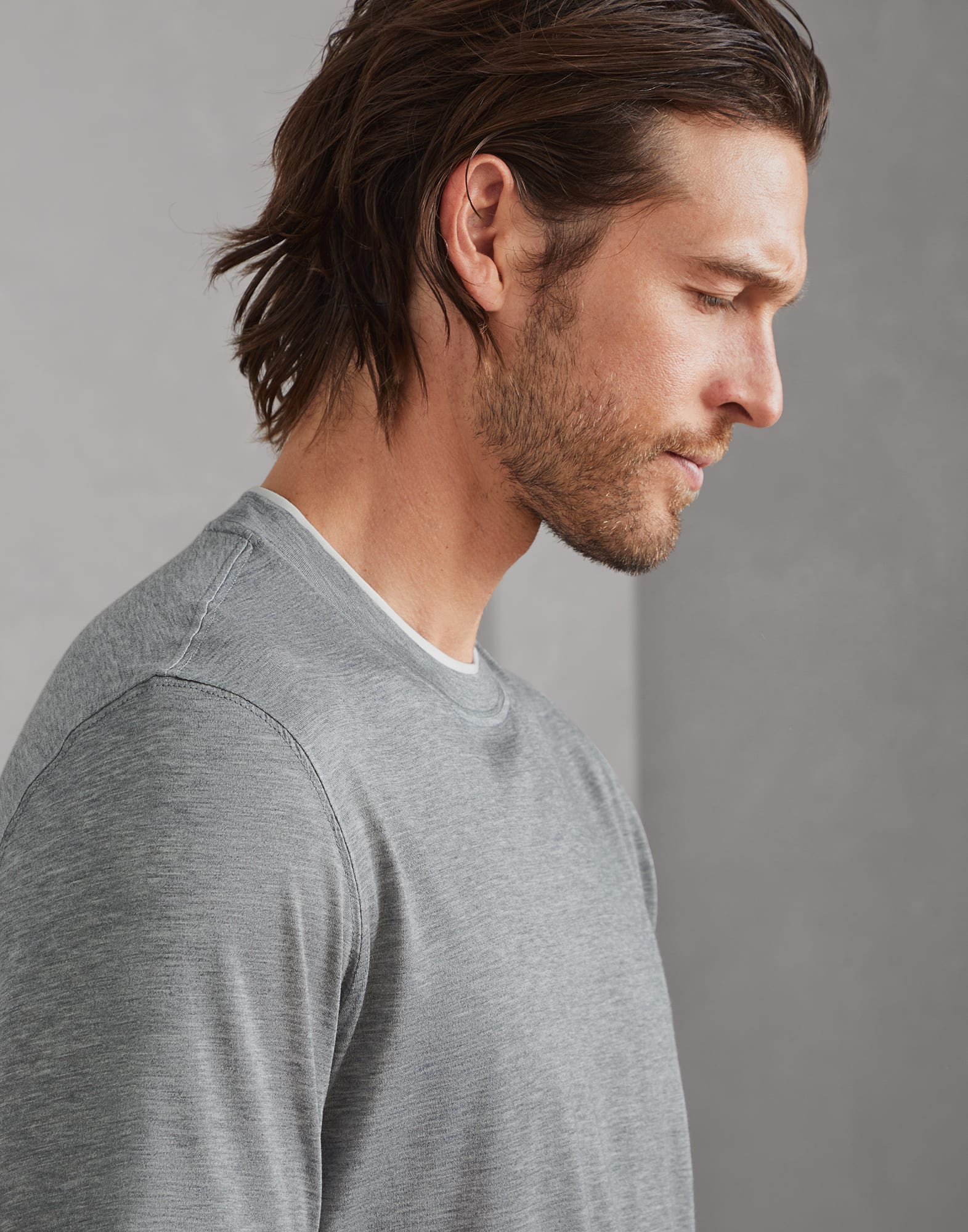 T-shirt with faux-layering (242MH8367427CNZ17) for Man T-shirt with faux-layering (242MH8367427CNZ17) for Man