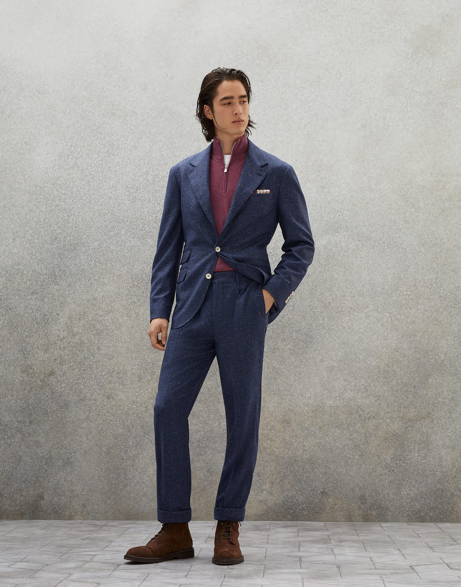 Men's elegant suits | Brunello Cucinelli