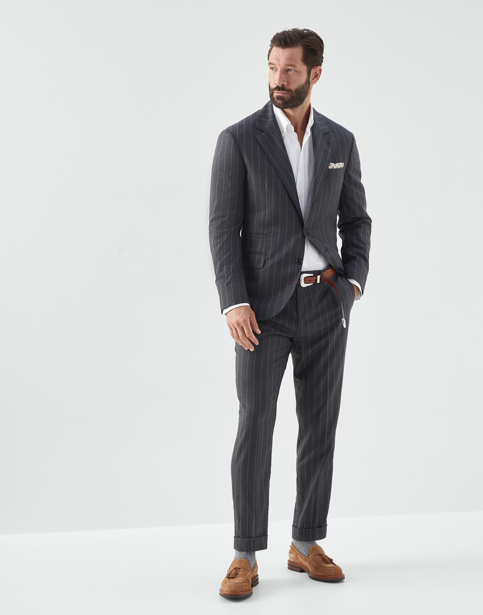 Men's elegant suits | Brunello Cucinelli