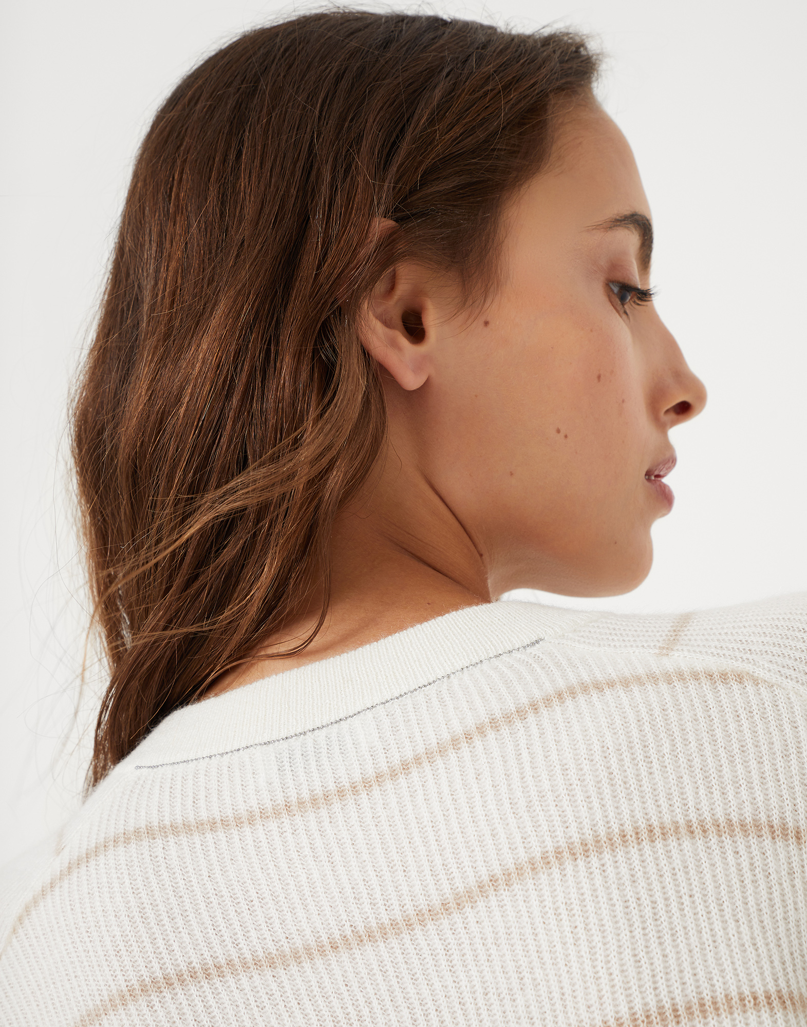 Джемпер из альпаки и хлопка (241MER137002) - Женщина | Brunello Cucinelli